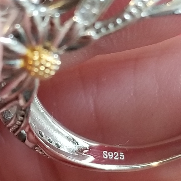 vancaro | Jewelry | Sterling Silver S925 Vancaro Sunflower Ring | Poshmark